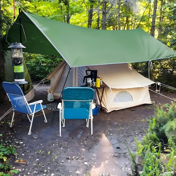 Tarpaulin for Camping: How to Pick the Right Size and Material | DERFLEX
